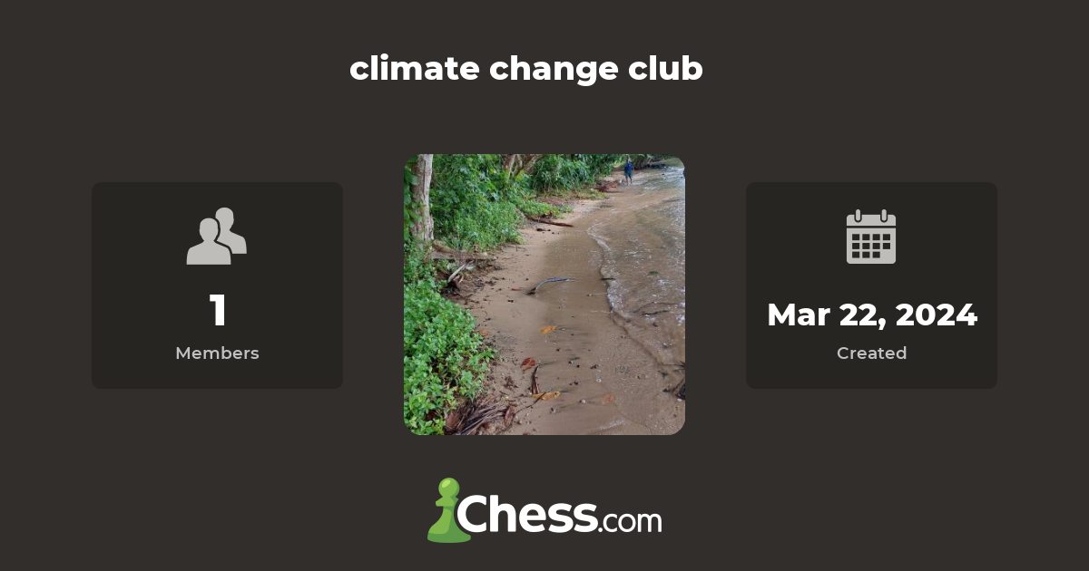 climate change club - Chess Club - Chess.com