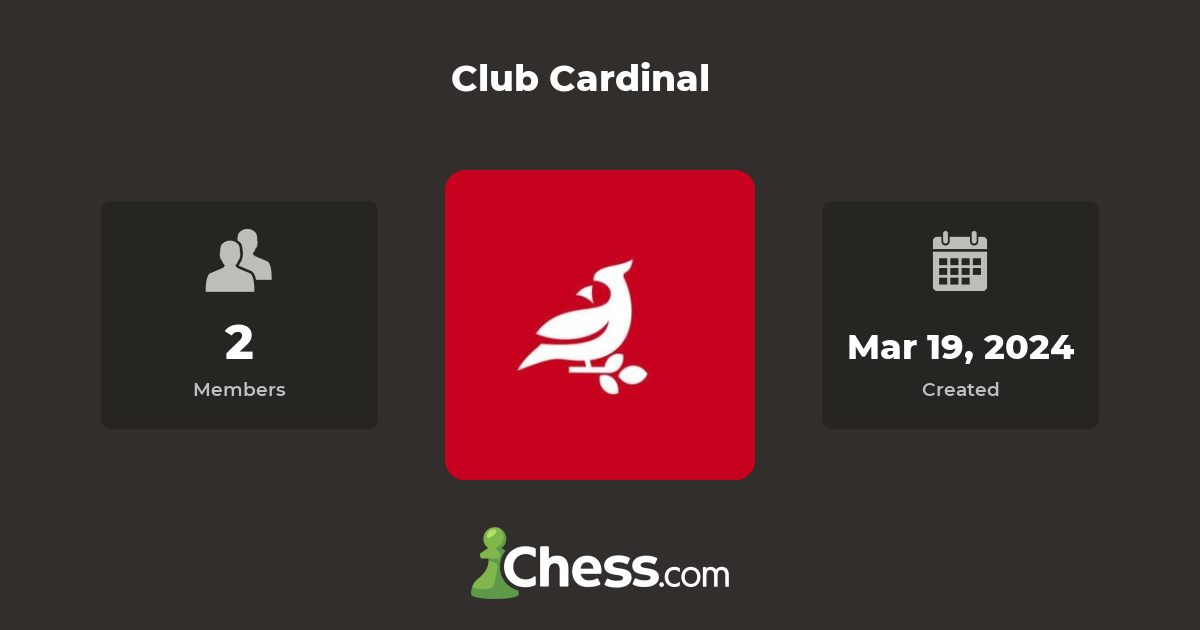 Club Cardinal - Chess Club - Chess.com