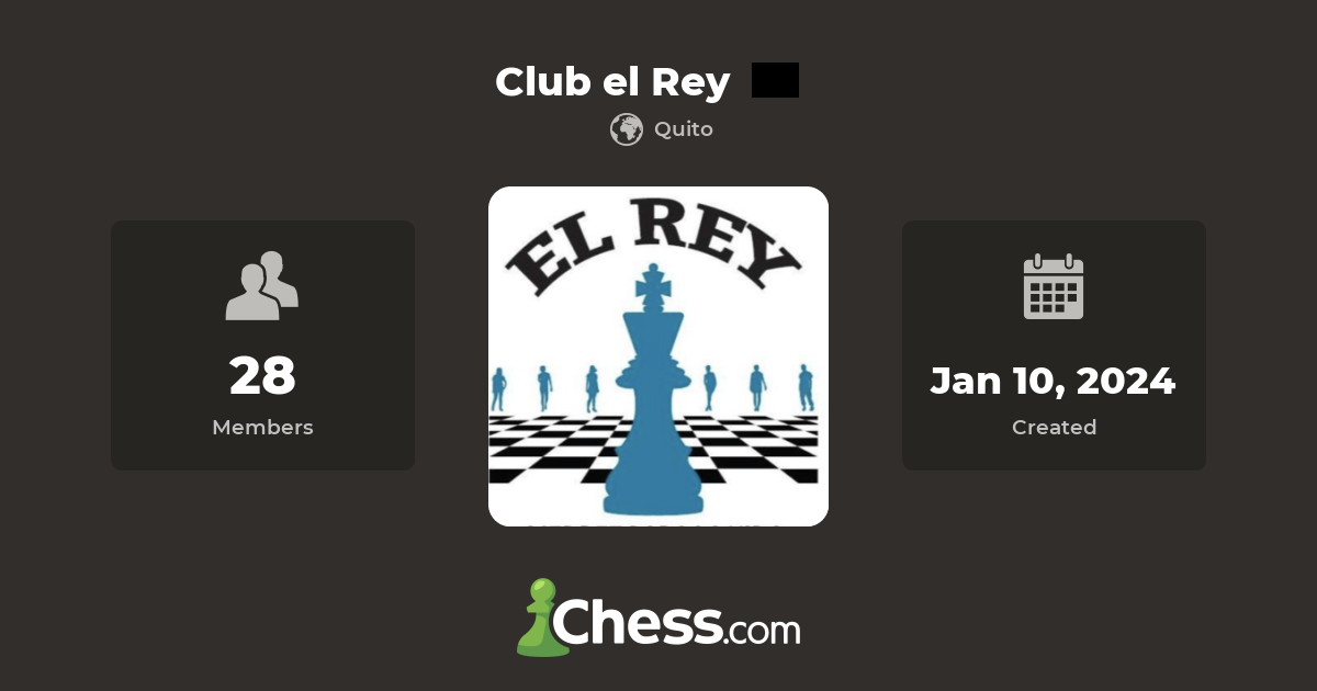 Club el Rey - Chess Club - Chess.com