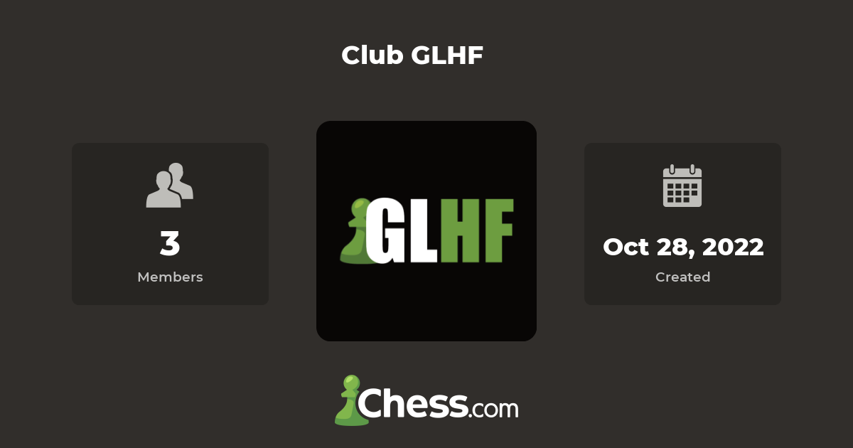 Club GLHF - Chess Club - Chess.com