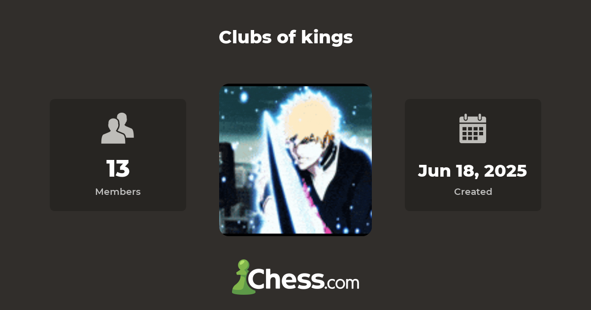 Clubs of kings - Chess Club - Chess.com