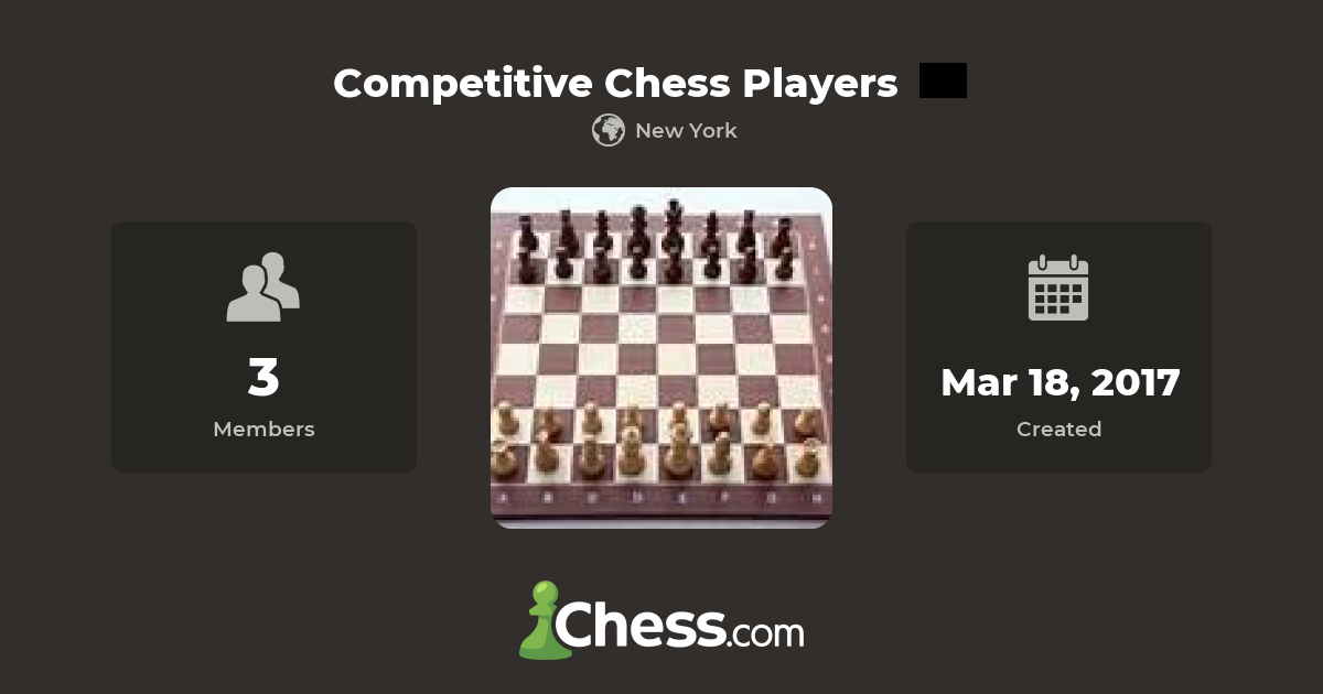 Competitive Chess Players - Chess Club - Chess.com