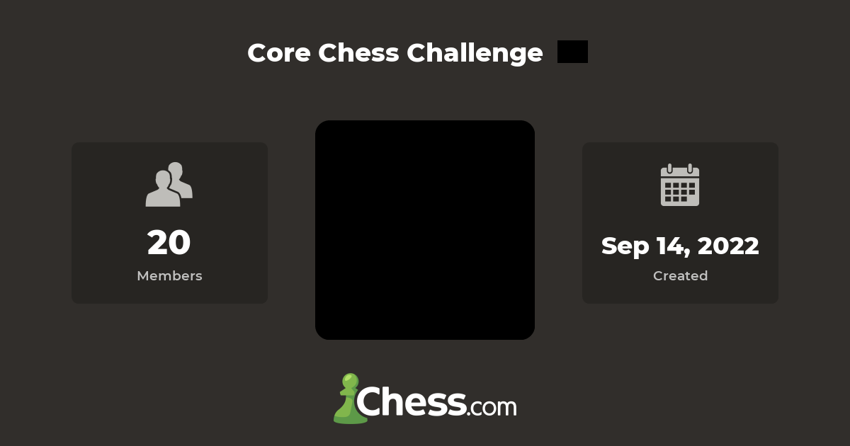 Core Chess Challenge - Chess Club - Chess.com