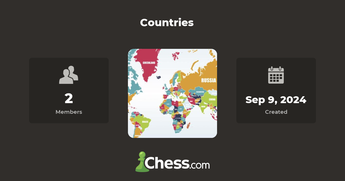 Countries - Chess Club - Chess.com