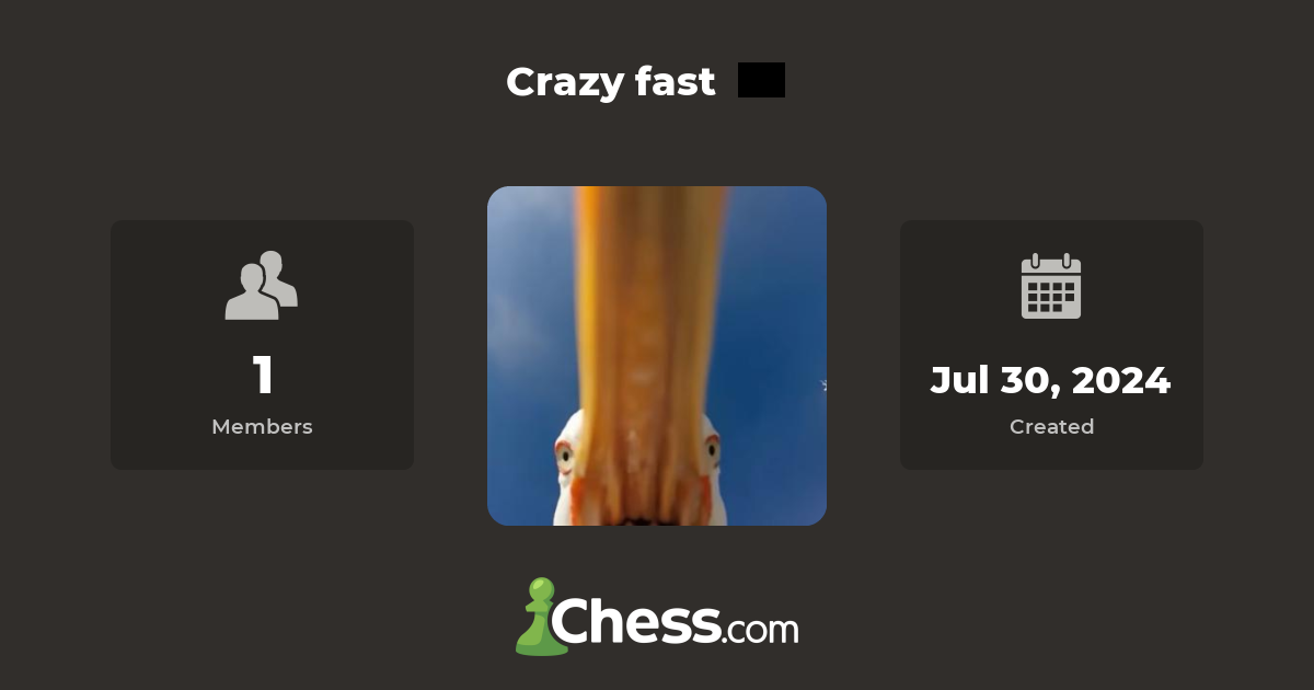 Crazy fast - Chess Club - Chess.com