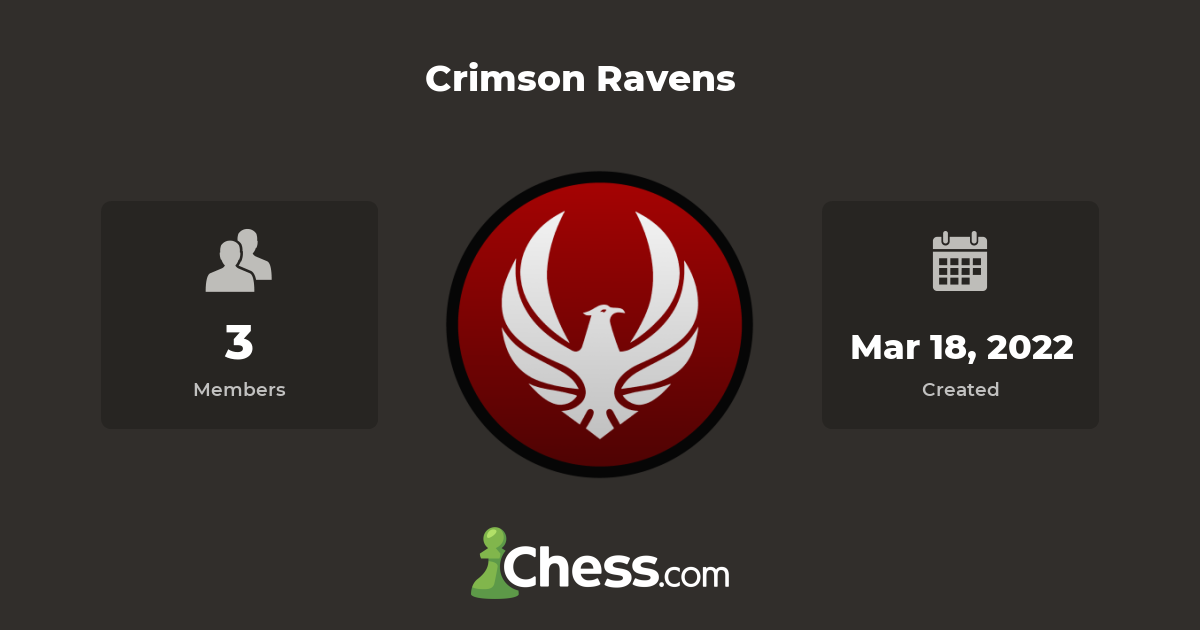 Crimson Ravens - Chess Club - Chess.com