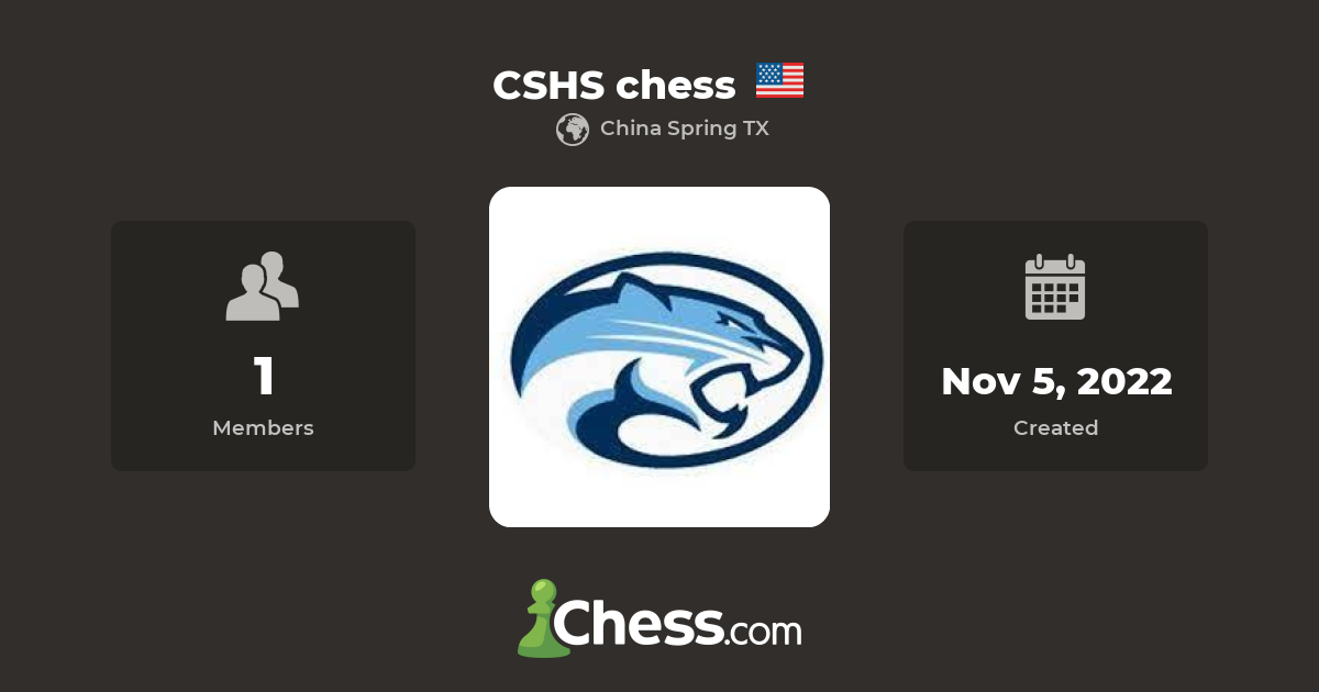 CSHS chess - Chess Club - Chess.com
