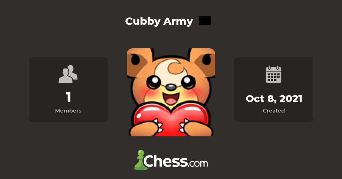 Cubby Army - Chess Club - Chess.com