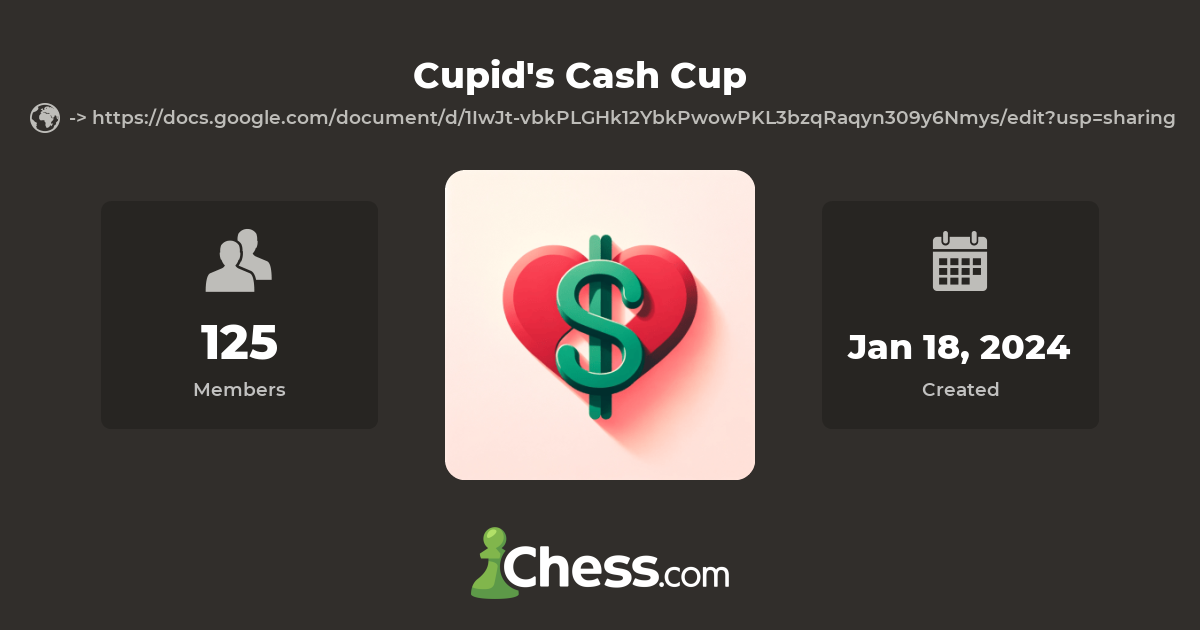 Cupid's Cash Cup - Chess Club - Chess.com
