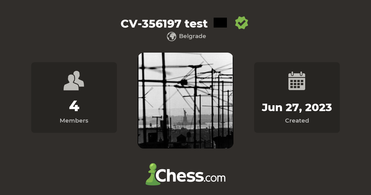 CV-356197 test - Chess Club - Chess.com