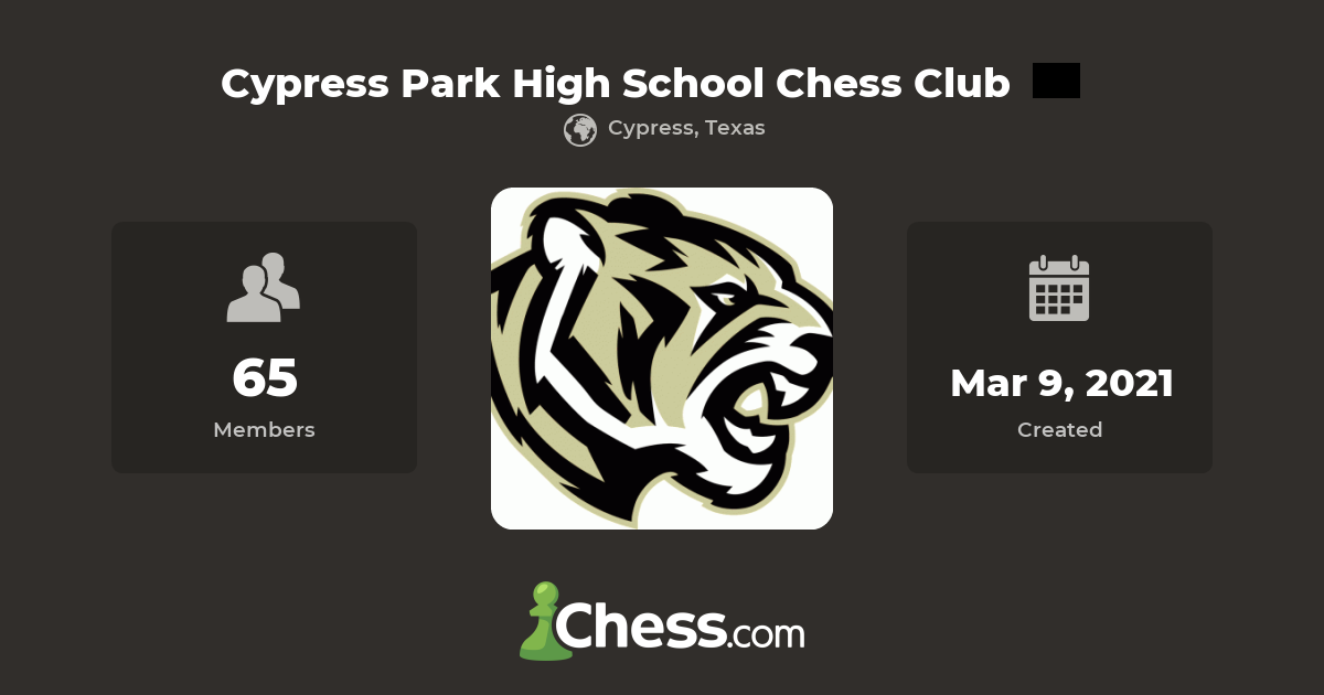 Cypress Park High School Chess Club - Chess Club - Chess.com