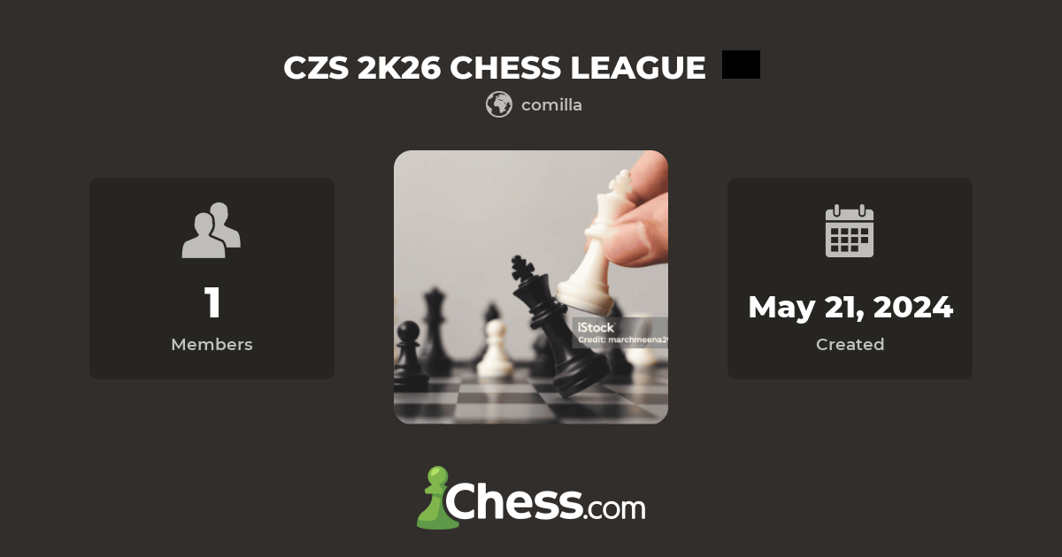 CZS 2K26 CHESS LEAGUE - Chess Club - Chess.com