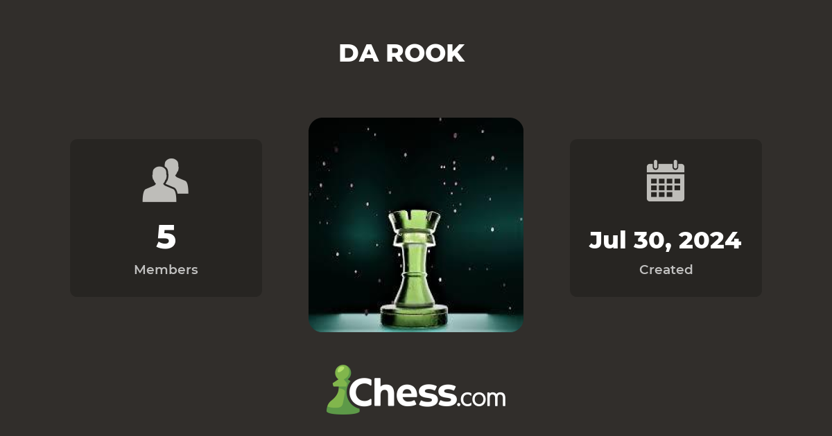 DA ROOK - Chess Club - Chess.com