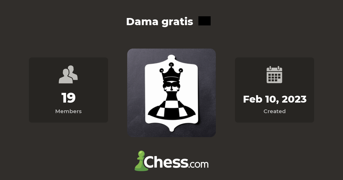 Dama gratis - Chess Club - Chess.com
