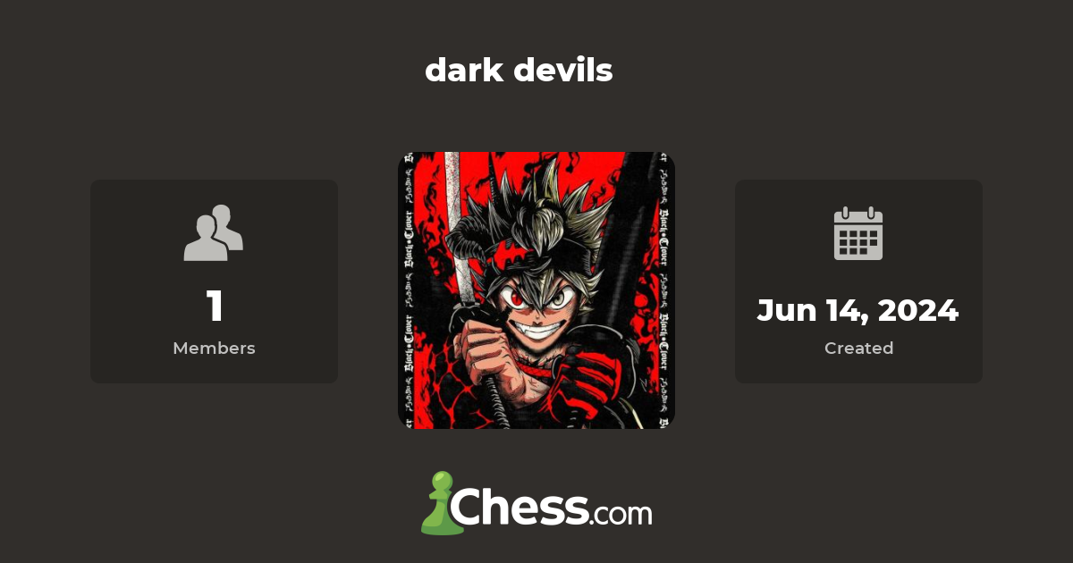 dark devils - Chess Club - Chess.com