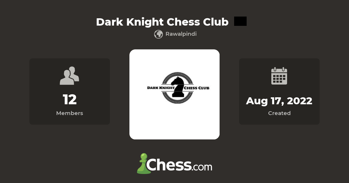 Dark Knight Chess Club - Chess Club - Chess.com