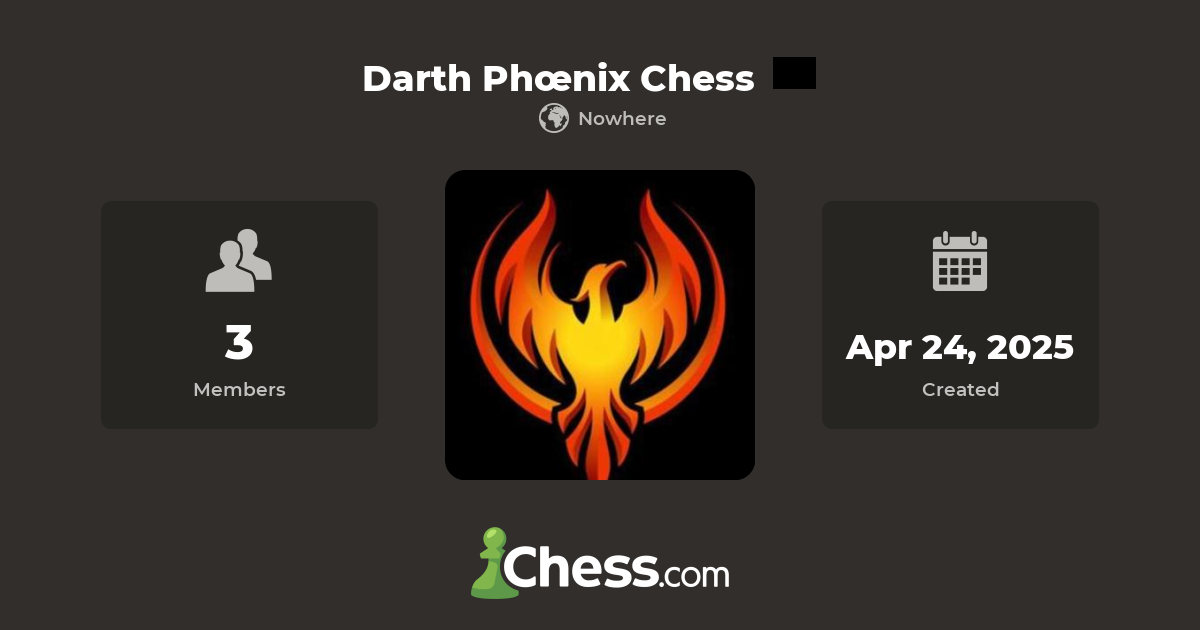 Darth Phœnix Chess - Chess Club - Chess.com