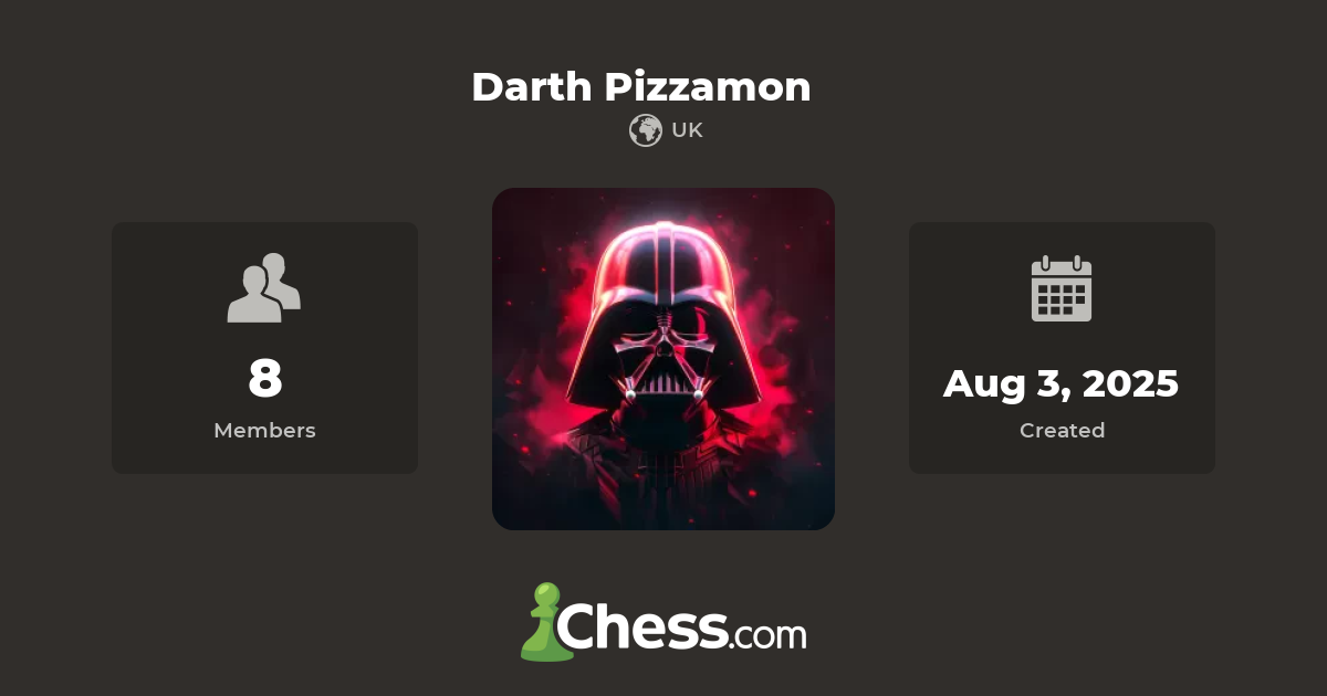 Darth Pizzamon - Chess Club - Chess.com