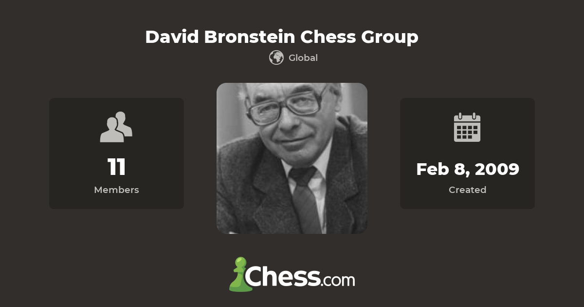David Bronstein Chess Group - Chess Club - Chess.com