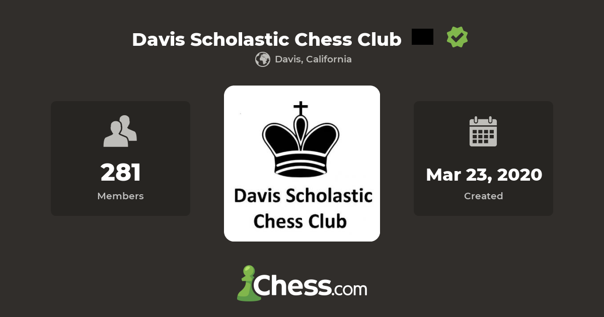Davis Scholastic Chess Club - Chess Club - Chess.com