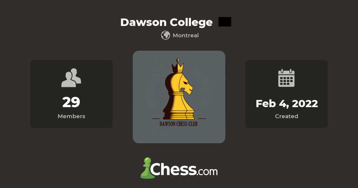 Dawson College - Chess Club - Chess.com