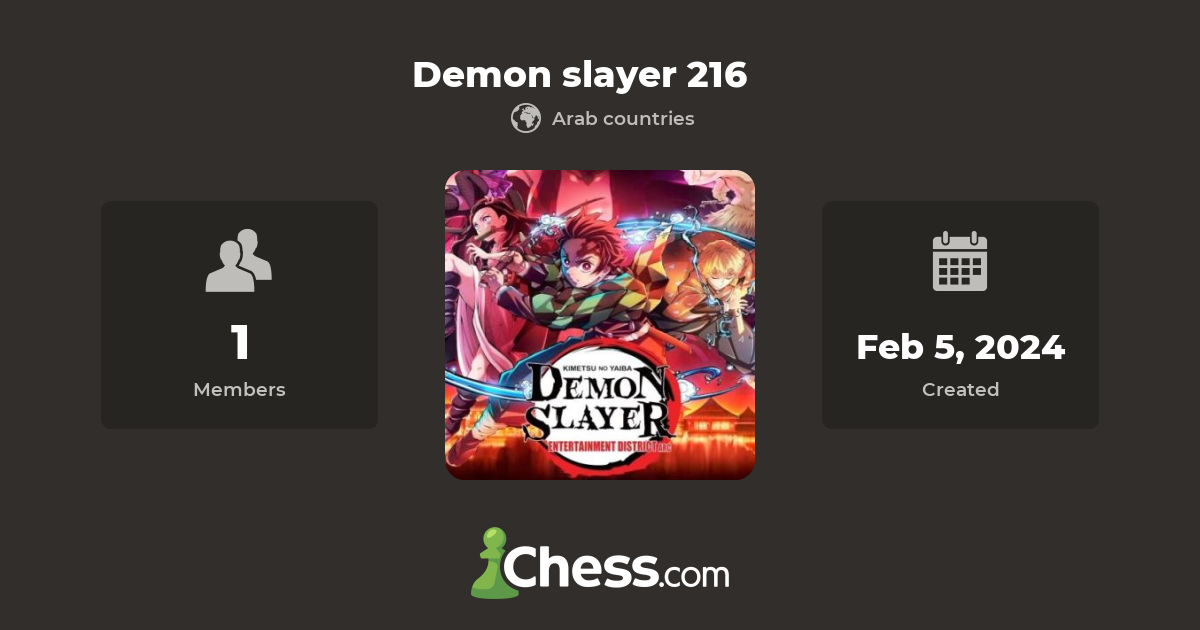 Demon slayer 216 - Chess Club - Chess.com