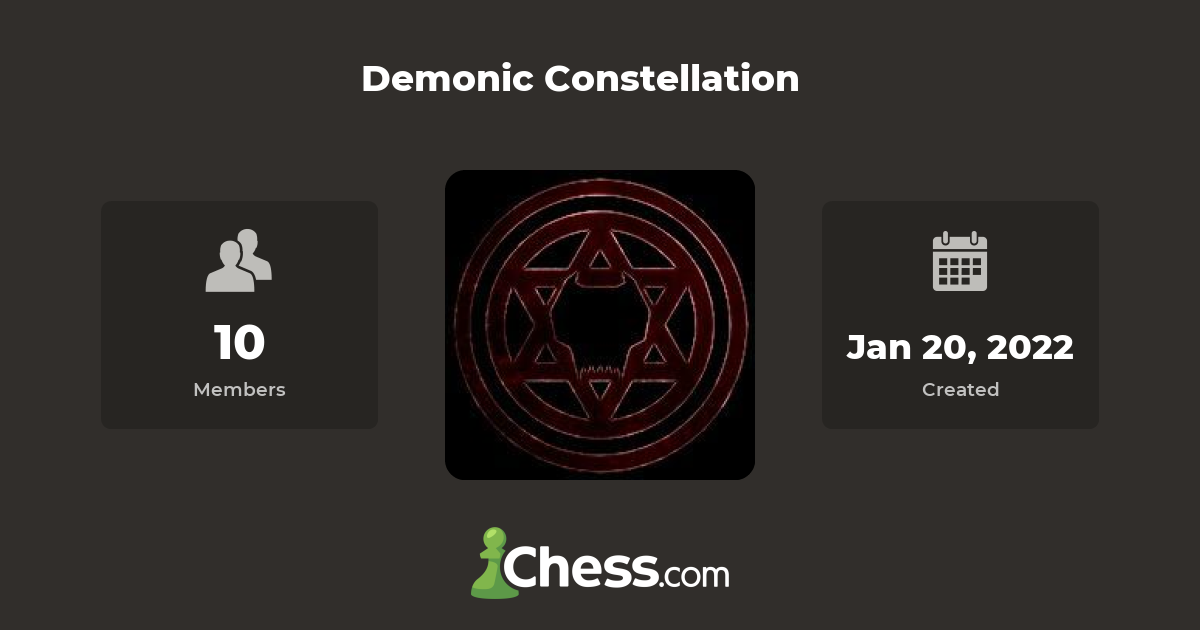 Demonic Constellation - Chess Club - Chess.com