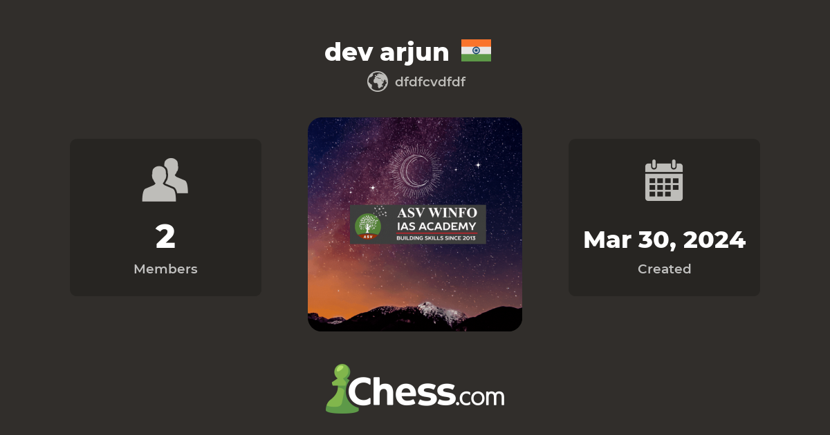dev arjun - Chess Club - Chess.com