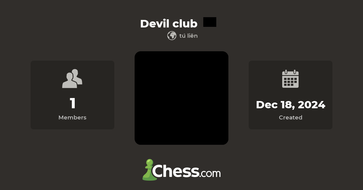 Devil club - Chess Club - Chess.com