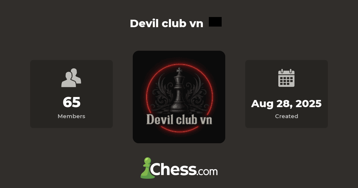 Devil club vn - Chess Club - Chess.com