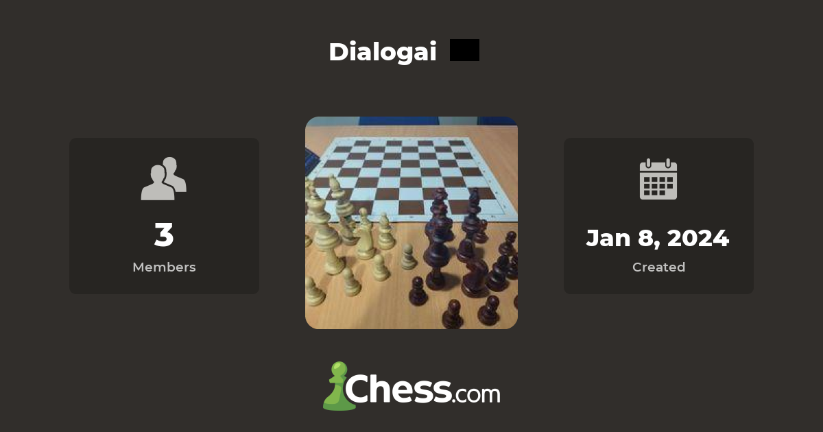 Dialogai - Chess Club - Chess.com