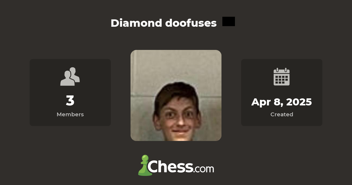 Diamond doofuses - Chess Club - Chess.com