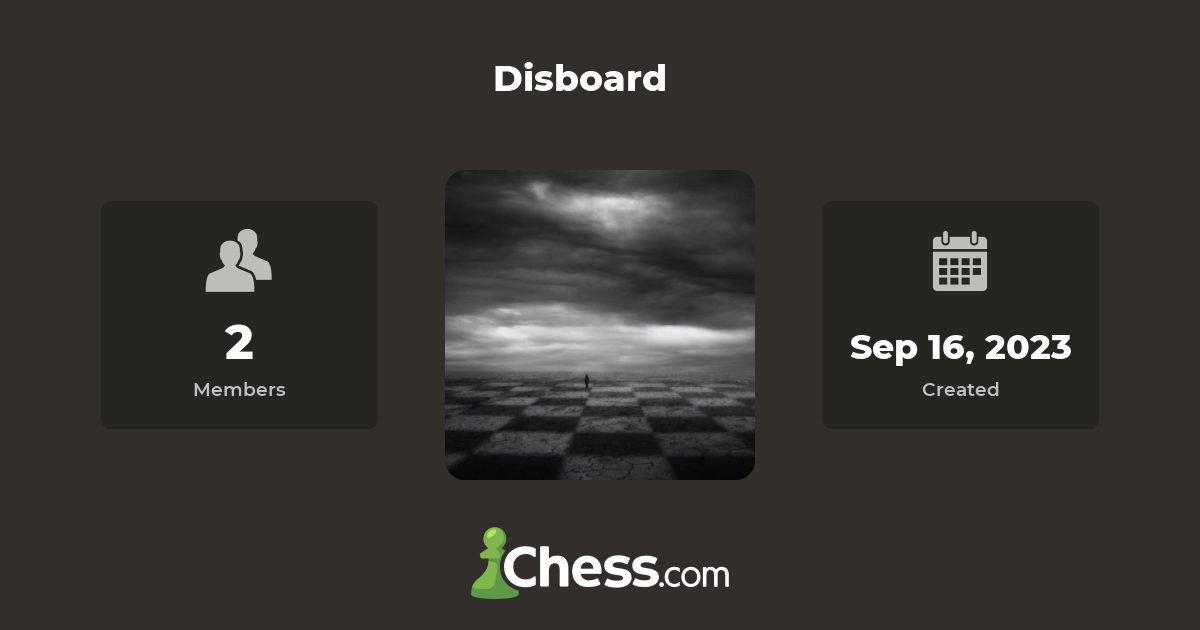 Disboard - Chess Club - Chess.com