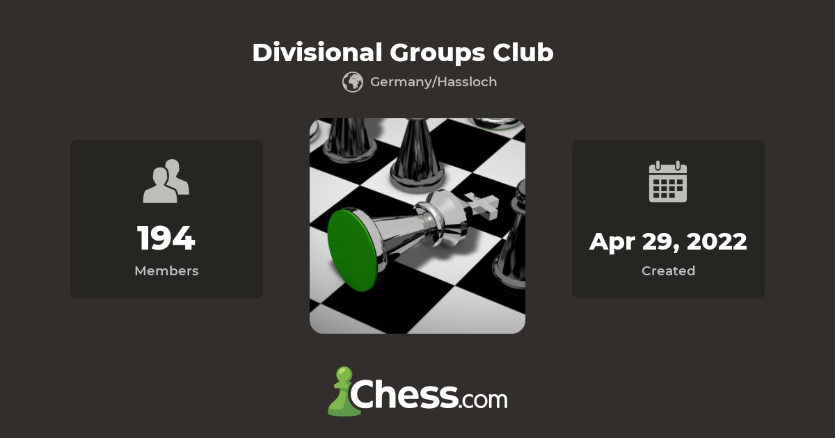 Divisional Groups Club - Chess Club - Chess.com
