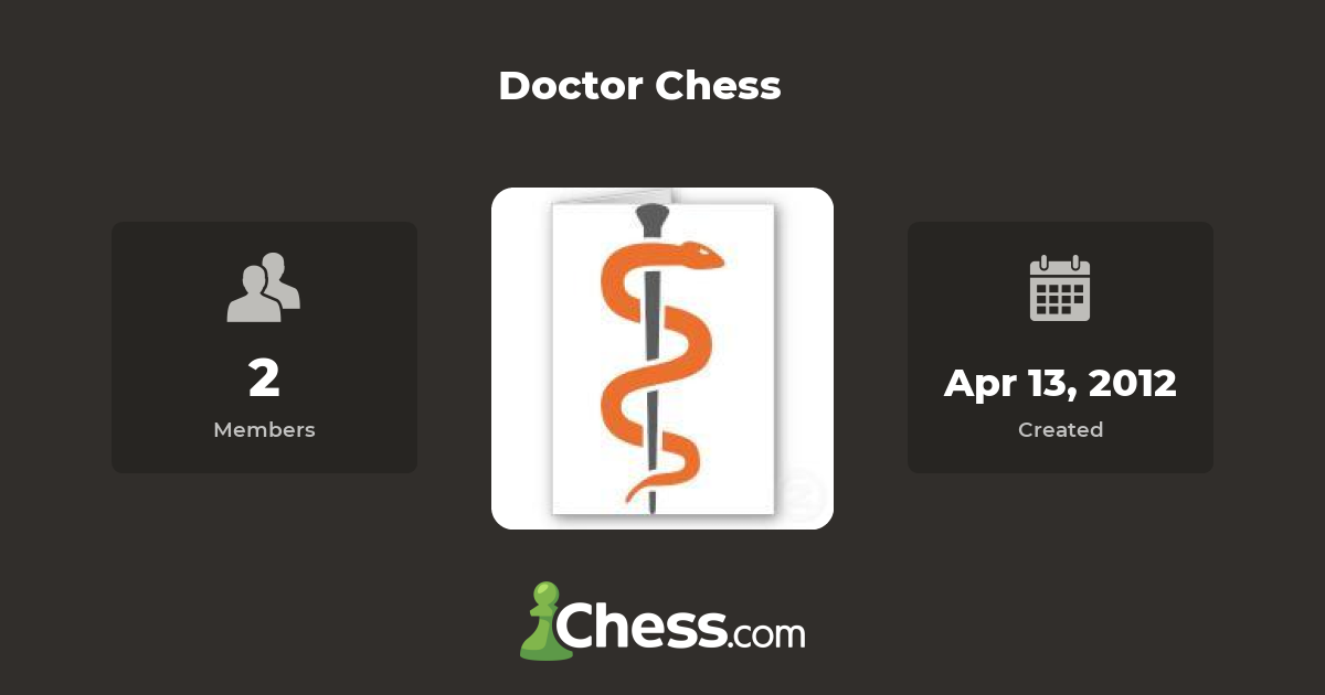 Doctor Chess - Chess Club - Chess.com