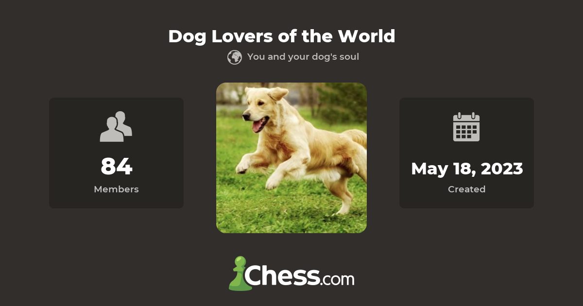 Dog Lovers of the World - Chess Club - Chess.com