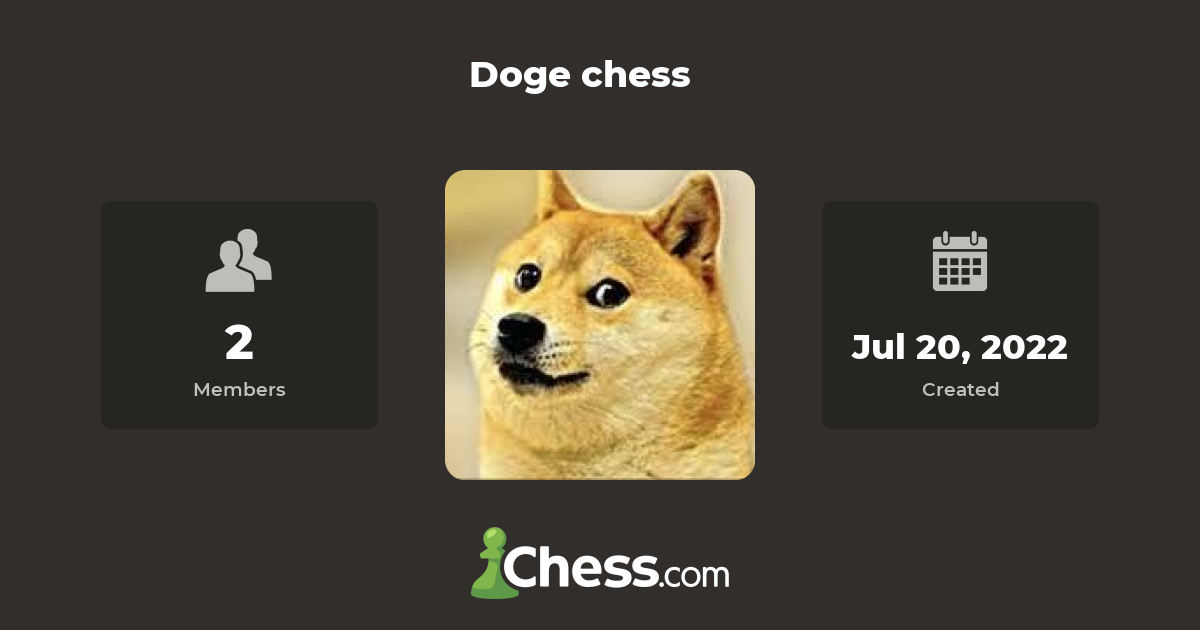Doge chess - Chess Club - Chess.com