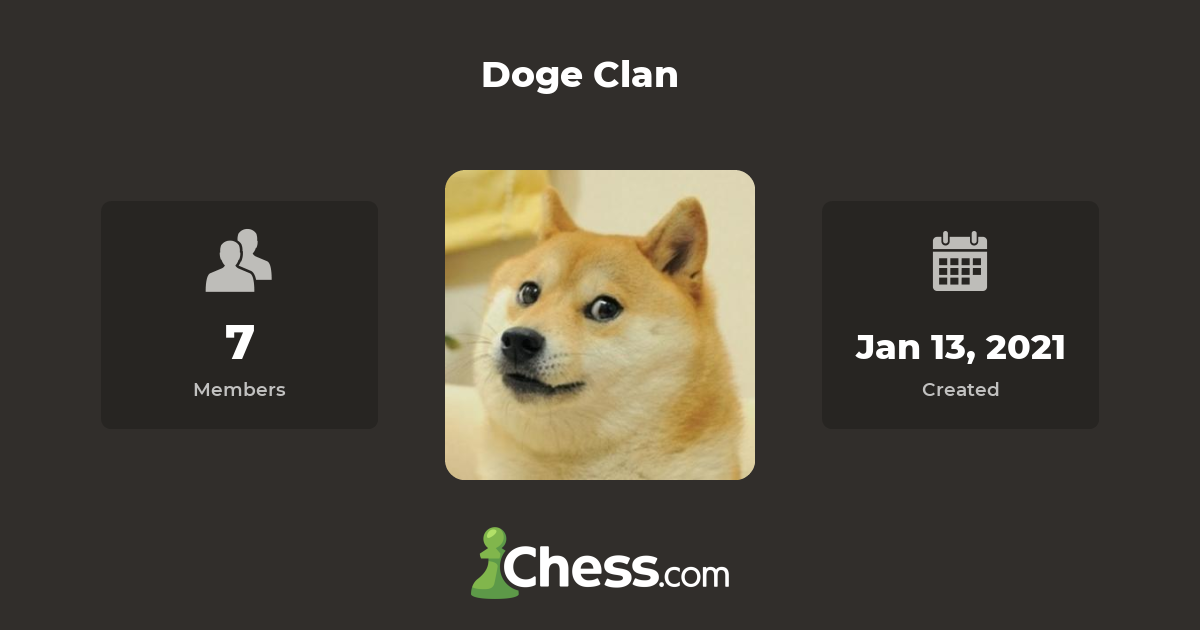 Doge Clan - Chess Club - Chess.com