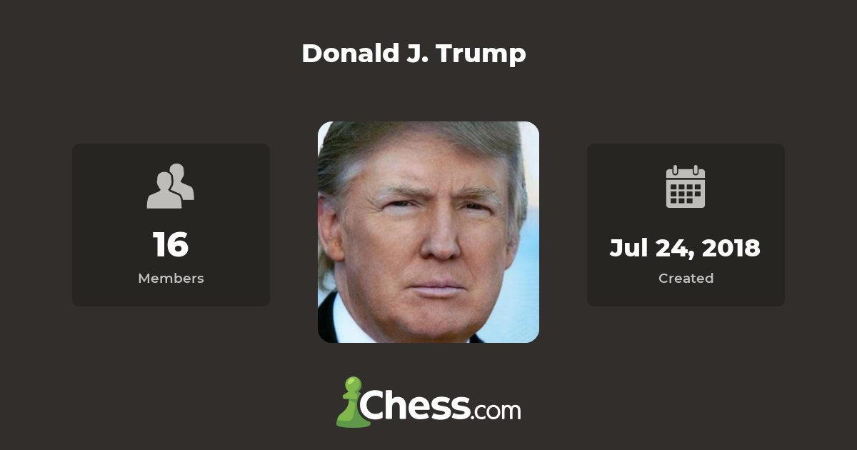 Donald J. Trump - Chess Club - Chess.com