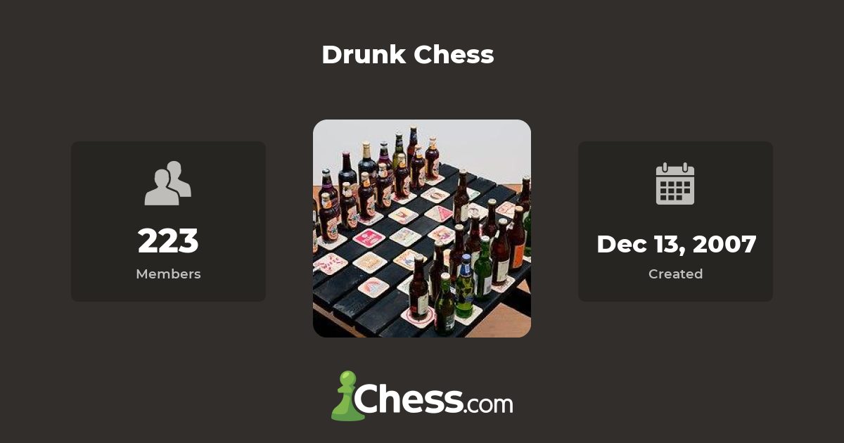 Drunk Chess - Chess Club - Chess.com
