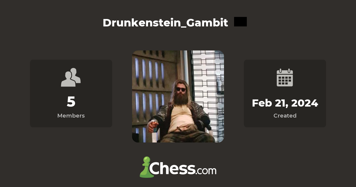 Drunkenstein_Gambit - Chess Club - Chess.com