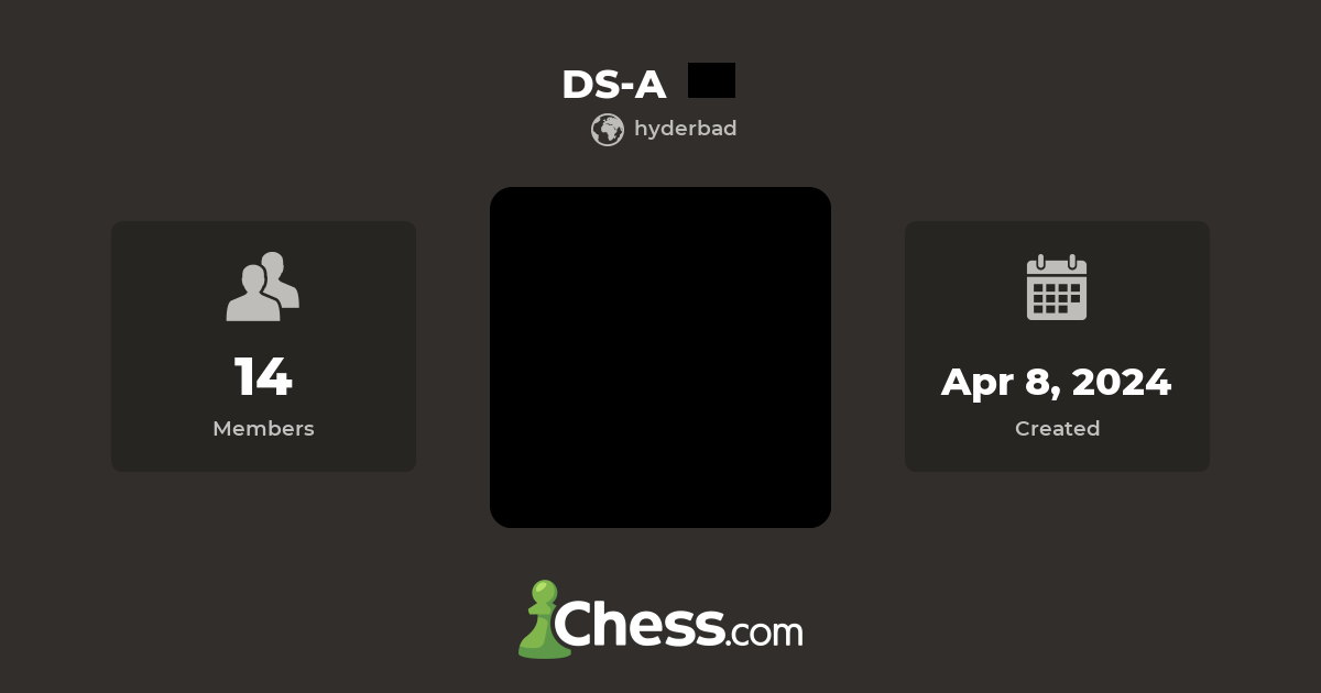 DS-A - Chess Club - Chess.com