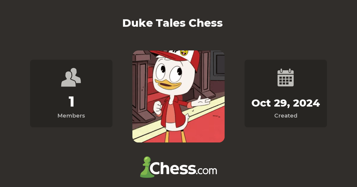 Duke Tales Chess - Chess Club - Chess.com