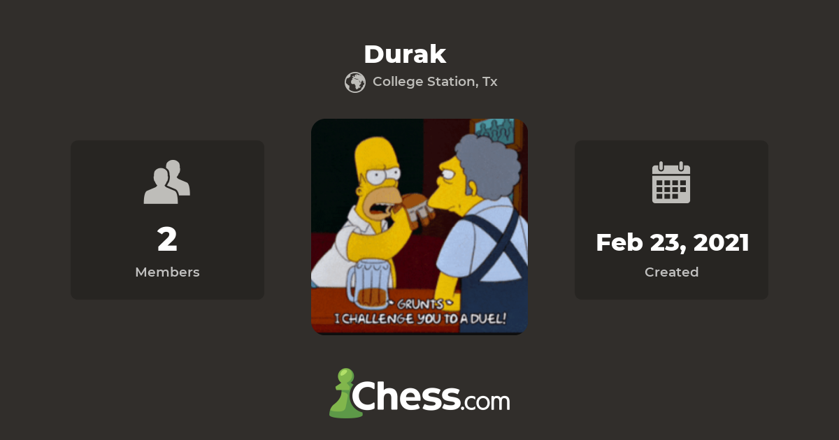 Durak - Chess Club - Chess.com