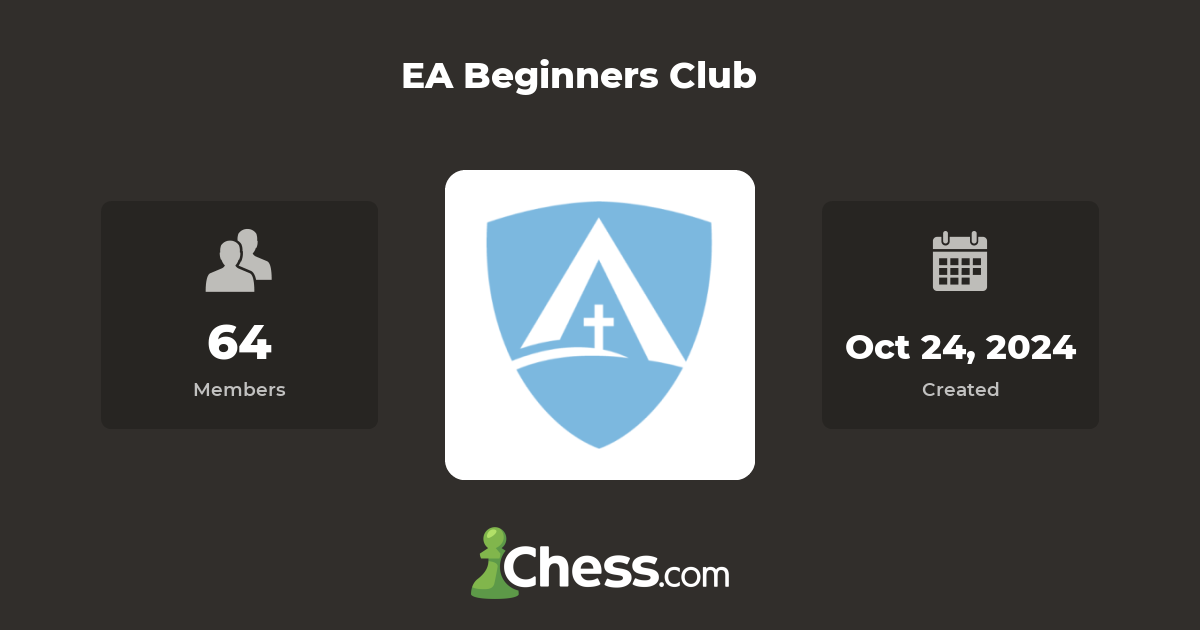 EA Beginners Club - Chess Club - Chess.com EA Beginners Club - Chess Club - Chess.com