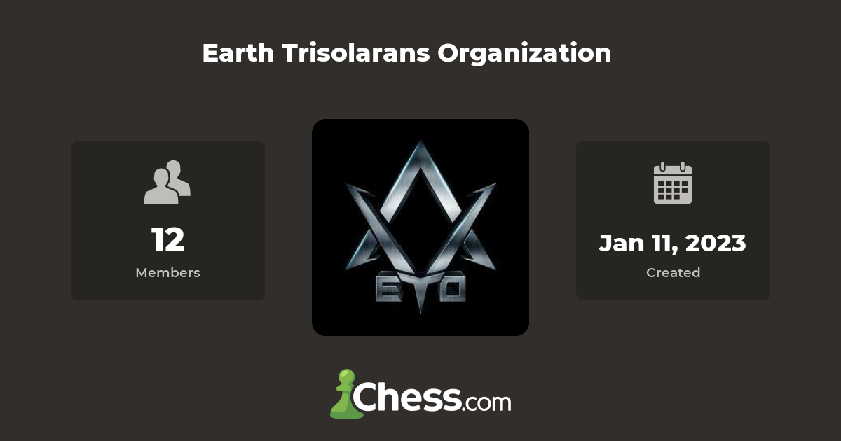 Earth Trisolarans Organization - Chess Club - Chess.com