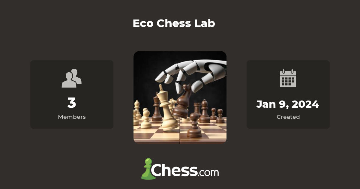 Eco Chess Lab - Chess Club - Chess.com