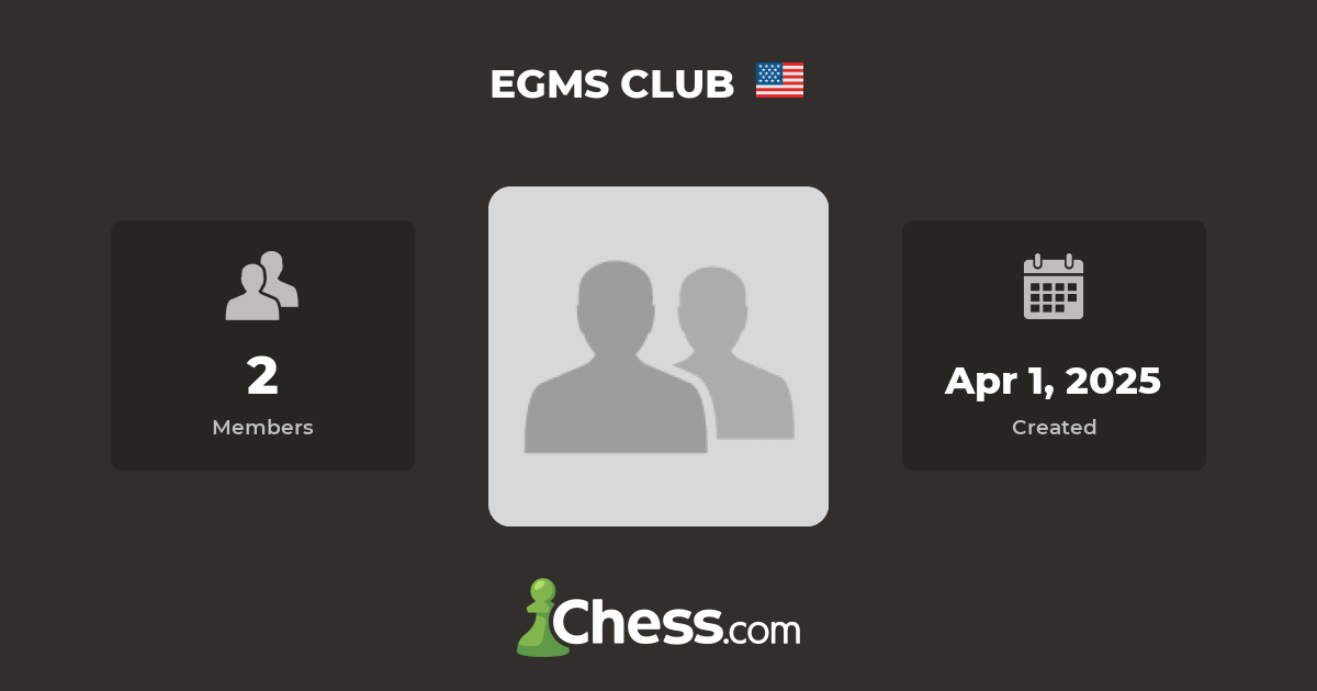 EGMS CLUB - Chess Club - Chess.com