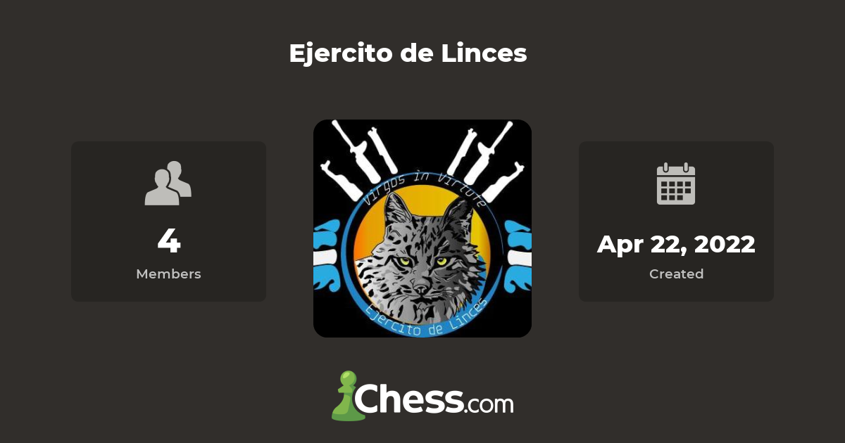Ejercito de Linces - Chess Club - Chess.com