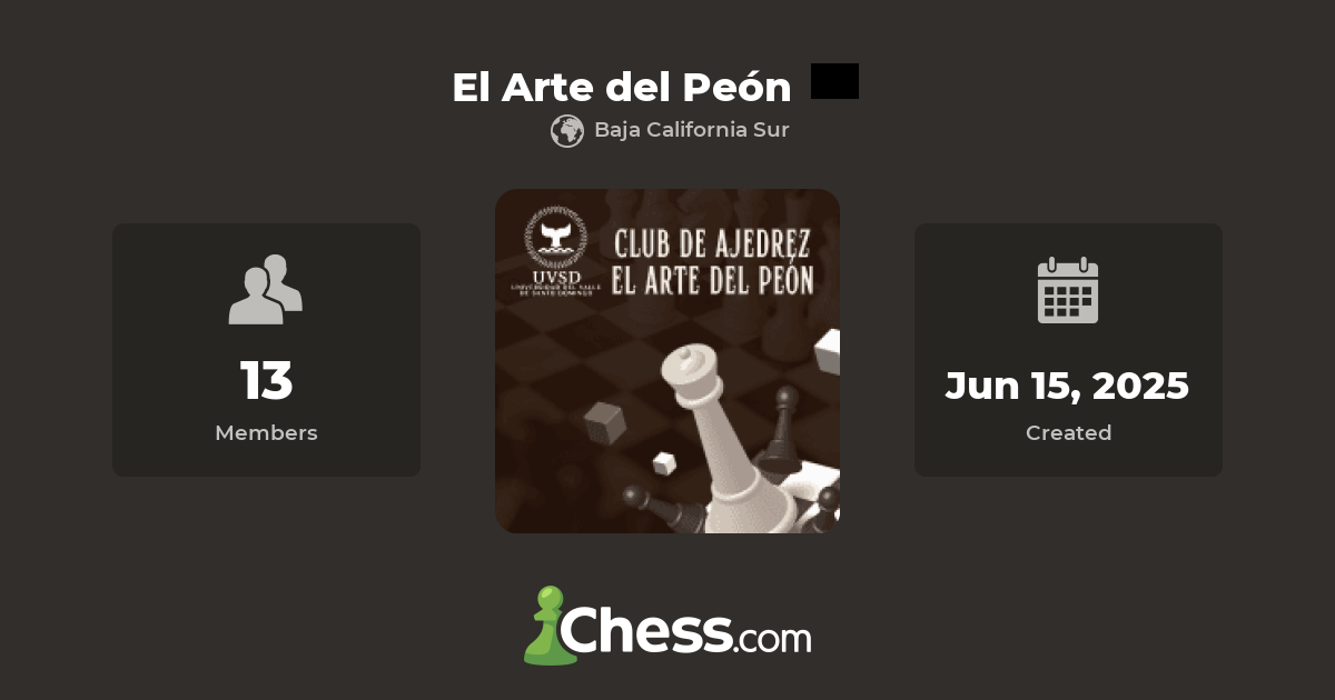 El Arte del Peón - Chess Club - Chess.com